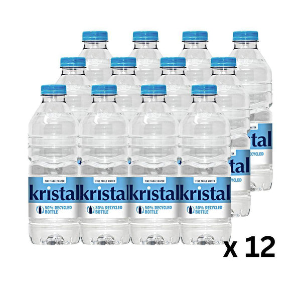 KRISTAL STILL MINERAL WATER 500ml Pack of 12 – Caffe' Buongiorno Store