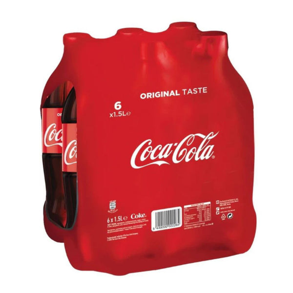 Coca Cola 1.5 Liter x 6 (1 Pack) – Caffe' Buongiorno Store